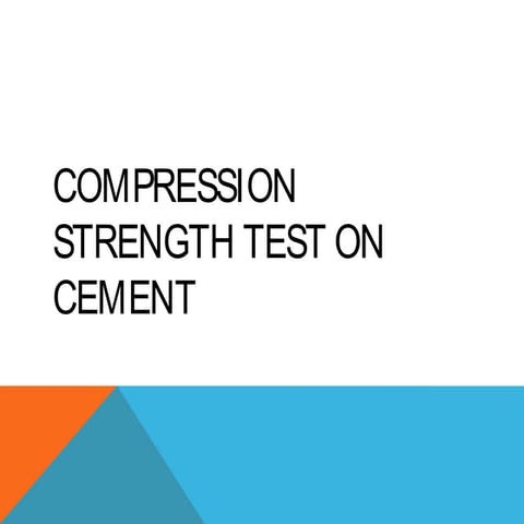 Compression strength test | ODP