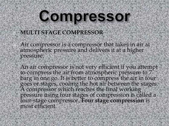 Compressor and Types | PPTX