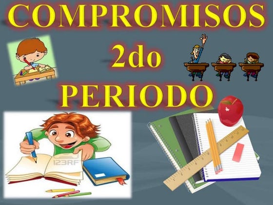 COMPROMISOS 1er PERIODO | PPT
