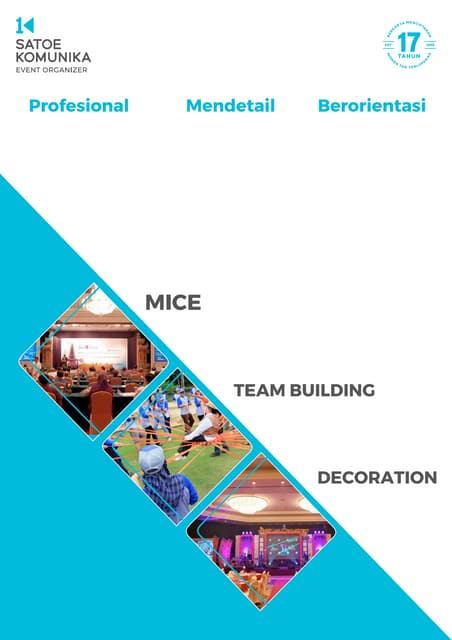 Company Profile Event Organizer | PDF