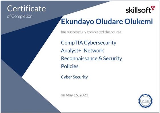 Ekundayo Olukemi Splunk infrastructure overview (e learning) certificate | PPT
