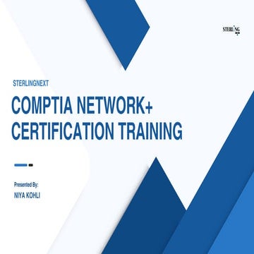 Comprehensive CompTIA Network Plus Certification Training for Networking Professionals | PDF
