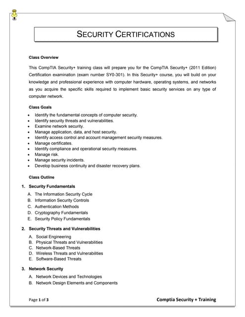 Roadmap to CompTIA Security+ | PDF | Educational Assessment | Education