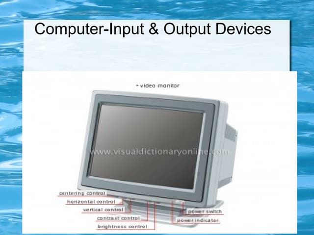Input and output device | PPTX