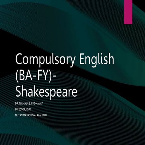Compulsory English-SHAKESPEARE.pptx