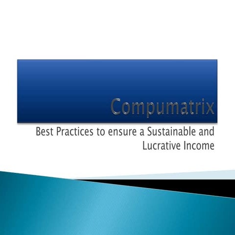 Compumatrix Trading Portal Handouts | PDF