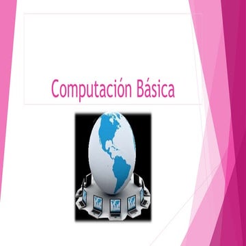 Computación básica nico | PPTX | Computing | Technology & Computing