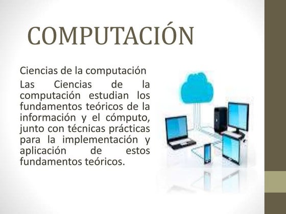 Computación básica nico | PPTX | Computing | Technology & Computing