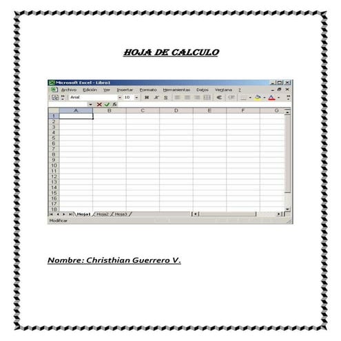 Computacion hoja de calculo | DOCX | Databases | Computer Software and Applications
