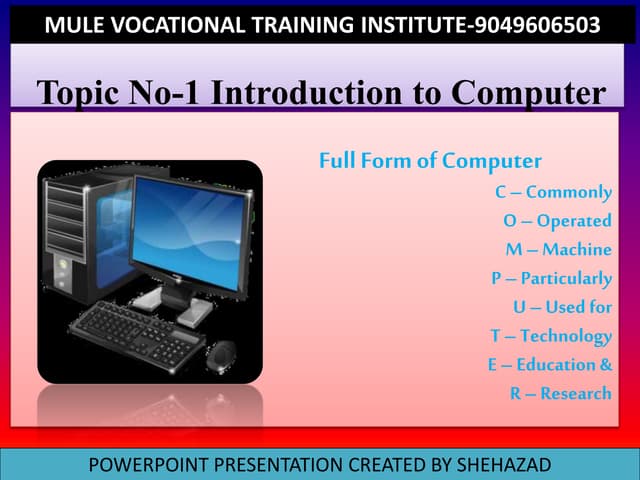 Chapter1 fundamentals of computers by reema thareja | PDF | Desktops ...