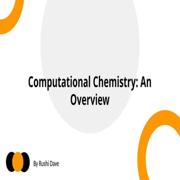 Computational Chemistry just an overview.pptx