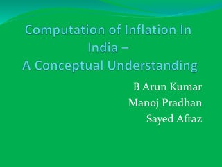 Economic Indicators | PPT