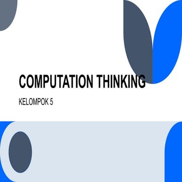 Computation Thinking Kelompok 5pptx