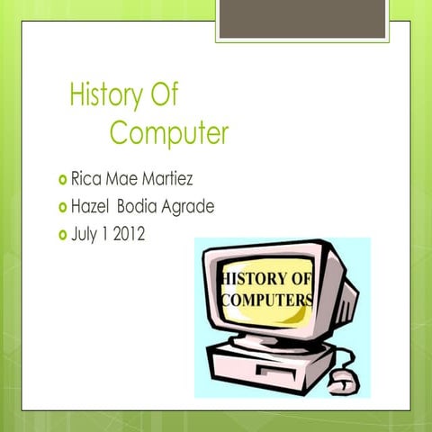 Computer | PPT