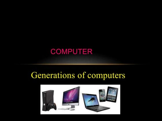 Computer Architecture | PPT