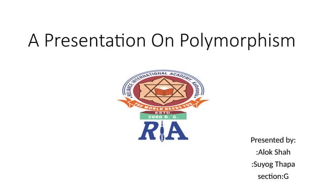 Computerpptx On The Topic Of Object Oriented Program Ppt 6622