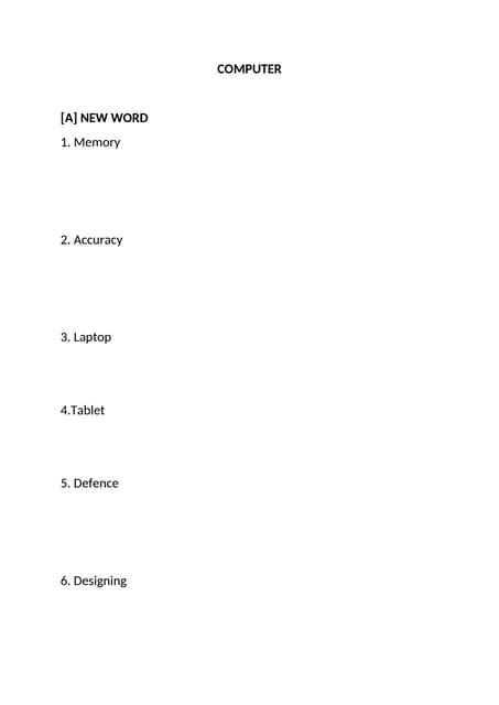 Computer grade 1- 1st Quarter Exam | DOCX | Computer Peripherals ...