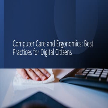 Presentation computer care | PPTX