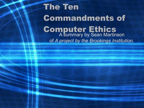 TEN COMMANDMENTS OF COMPUTER ETHICS.pptx