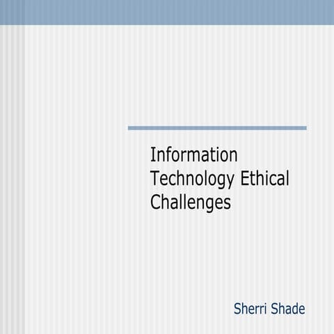 Computer Ethics | PPT