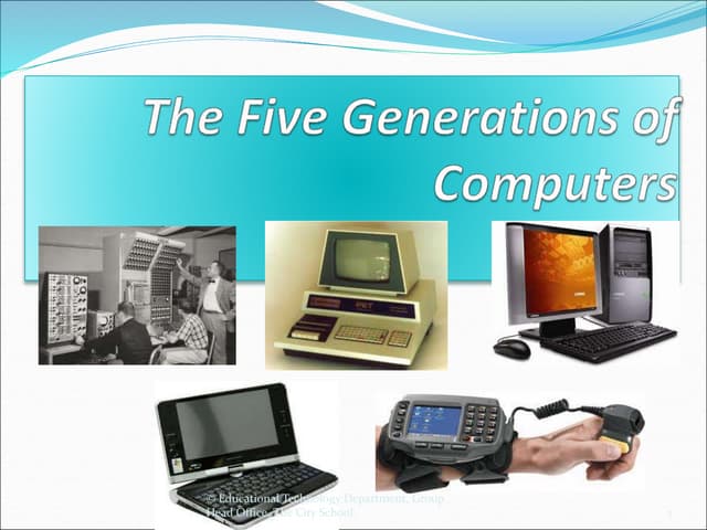 The Evolution of Computer | PPTX