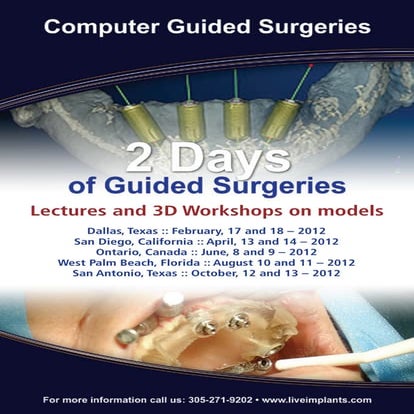 Computer guided-surgery-courses | PDF