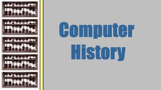 History of computer | PPT