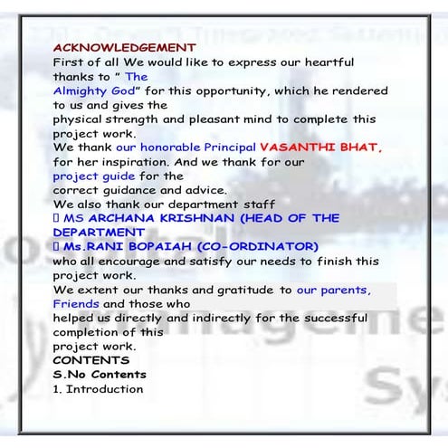 Computer project | PDF