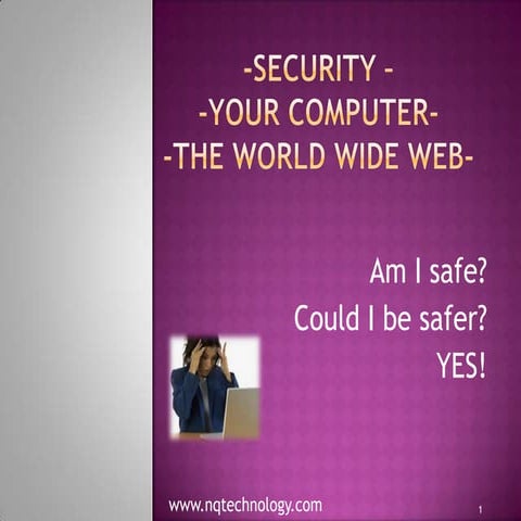 Computer web-security presentation | PPTX