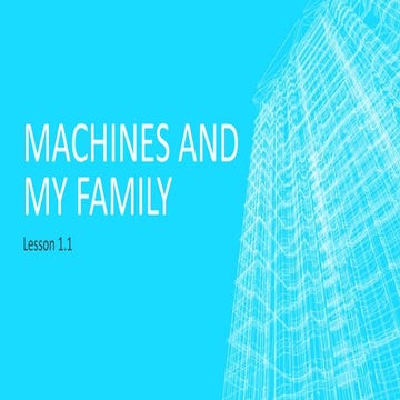 Machines | PPTX | Consumer Electronics | Technology & Computing