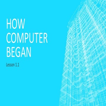 History of Computer | PPT