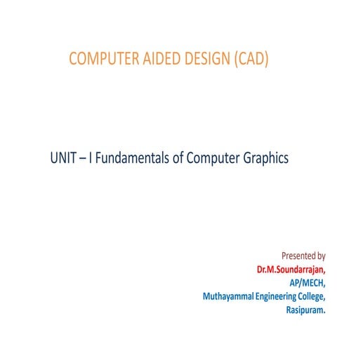 CAD most commonly refers to Computer-Aided Design, software used by ...
