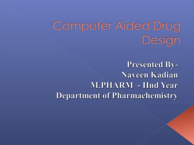 Rational drug design | PPT