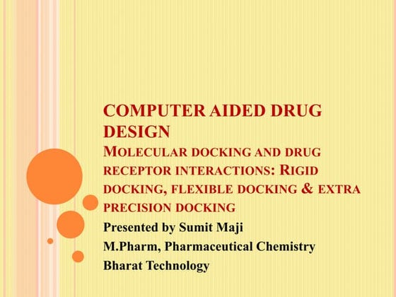 Autodock Made Easy with MGL Tools - Molecular Docking | PDF