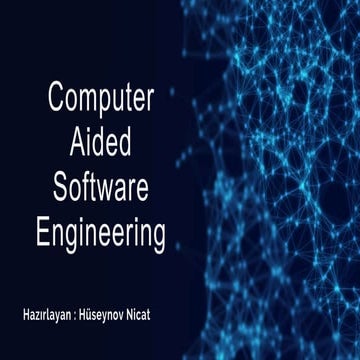 Computer Aided Software Engineering Slide | PDF
