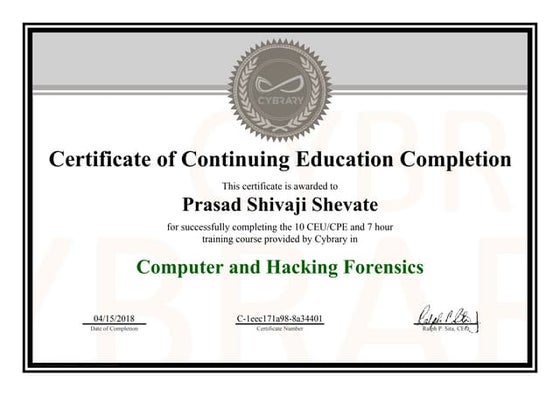 Computer and Hacking Forensics | PDF