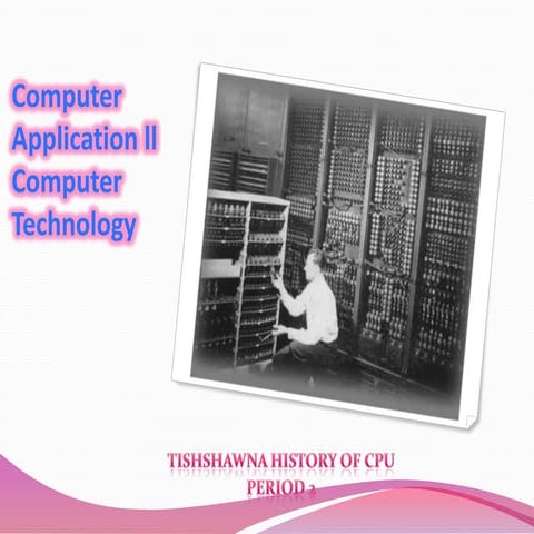 Computer applications 2 | PPT