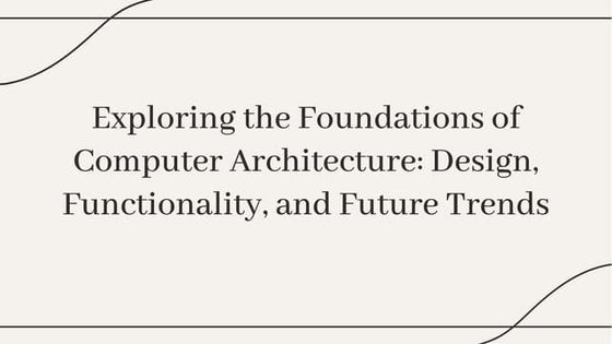 Lecture 1 Computer Organization And Architecturepdf 5512