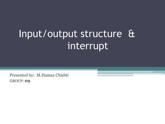 Priority Interrupt Computer Organization Ppt 3293