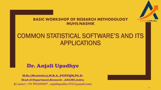 Application Of Excel And Spss Software For Statistical Analysis Biostatistics And Research