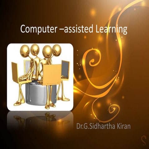Computer Assisted Learning Ppt 