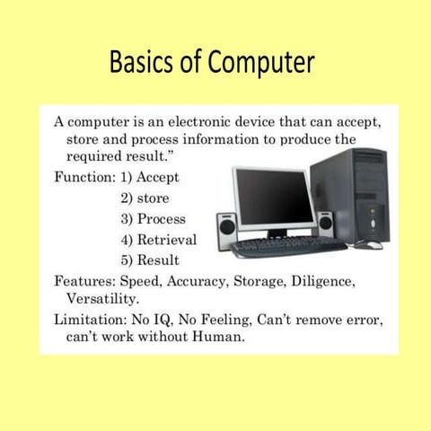 Computer Fundamentals | PPT