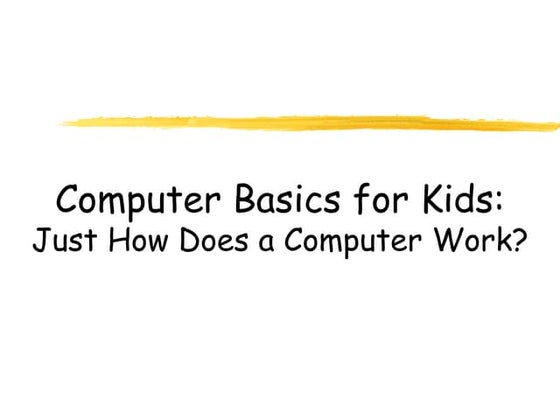 Gr 1 Computer Operation Ppt 