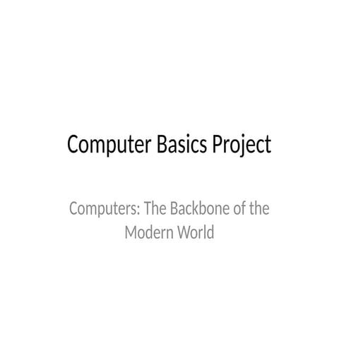 Computer_Basics_SlideShare.pptx hgfhnvghhgg | PPTX