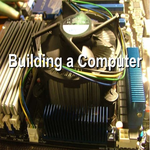 Building a Computer | PPT