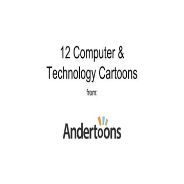 Computer Cartoons | PPTX | Computer Animation | Computer Software and ...