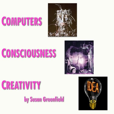 Computer Consciousness Creativity | PPT