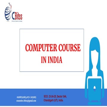 Computer course in india | PPTX