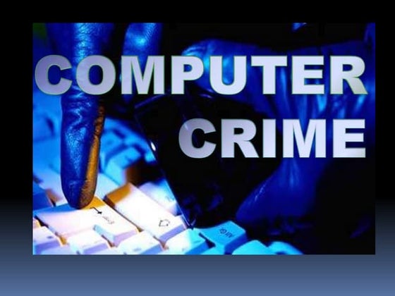 CYBER CRIME | PPTX