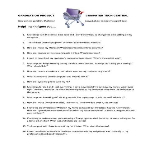 Computer errors | DOCX | IT and Internet Support | Internet